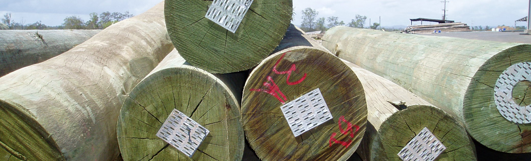 Round Hardwood Timber Posts - Clarence Valley Timbers